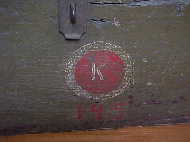 WWII Records Chest, what do the markings mean? - FIELD & PERSONAL GEAR ...
