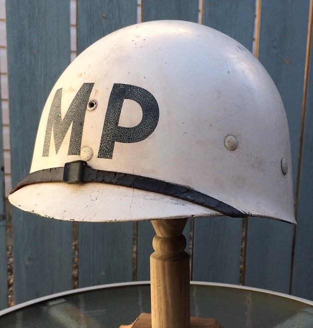 "Snowdrop" White MP M1 Liner with possible ID - M-1; M-1C & M-2 HELMETS ...