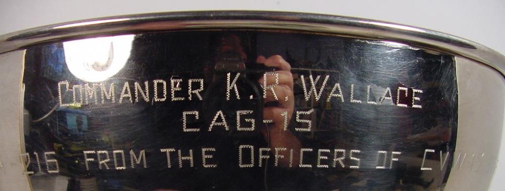 USN Capt. KENNETH WALLACE 3 time Blue Angel & 2 WAR Vereran - GROUPINGS ...