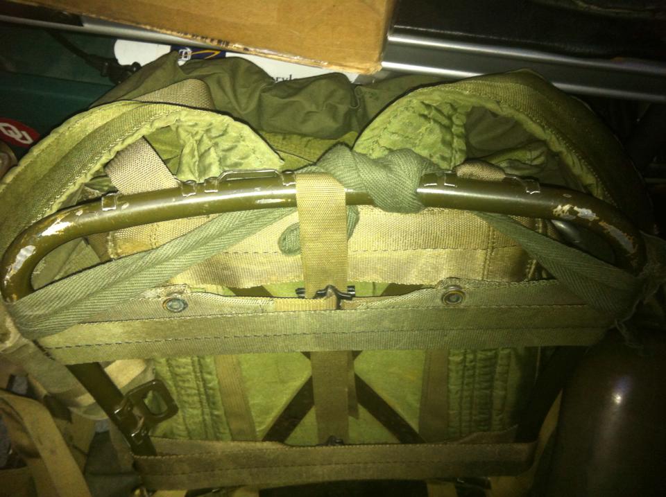 Tropical Rucksack attached to Lightweight Rucksack Frame - FIELD ...