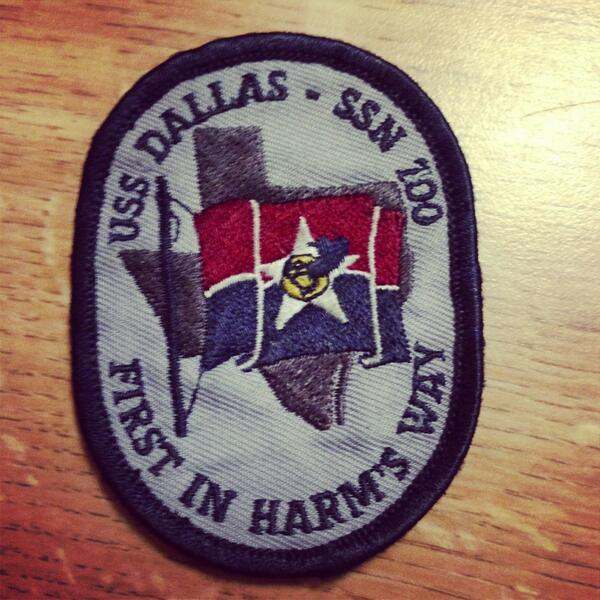 USS Dallas Patch - "First in Harm's Way" - ? - NAVY, COAST GUARD AND ...