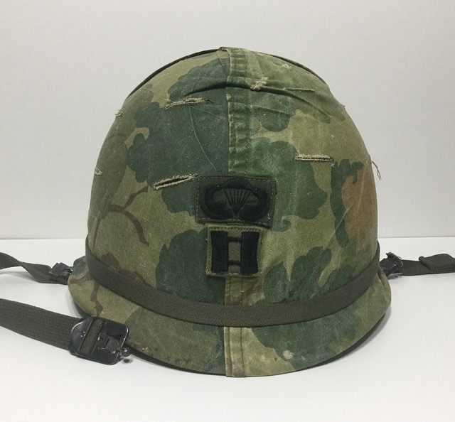 Vietnam era patched Mitchell Covers - M-1; M-1C & M-2 HELMETS - U.S ...