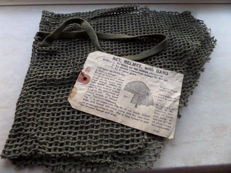 M1944 M1 Helmet Net Variant - M-1; M-1C & M-2 HELMETS - U.S. Militaria ...
