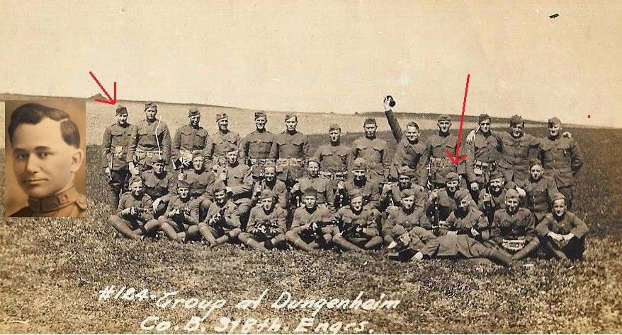 WWI 318th Engineer Regiment Grouping - French Made Uniform - GROUPINGS ...