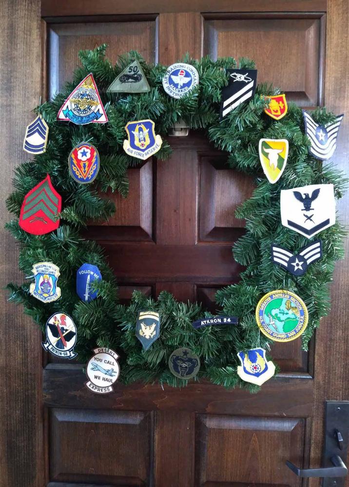 Christmas Patch Wreath - MISCELLANEOUS / OTHER - U.S. Militaria Forum