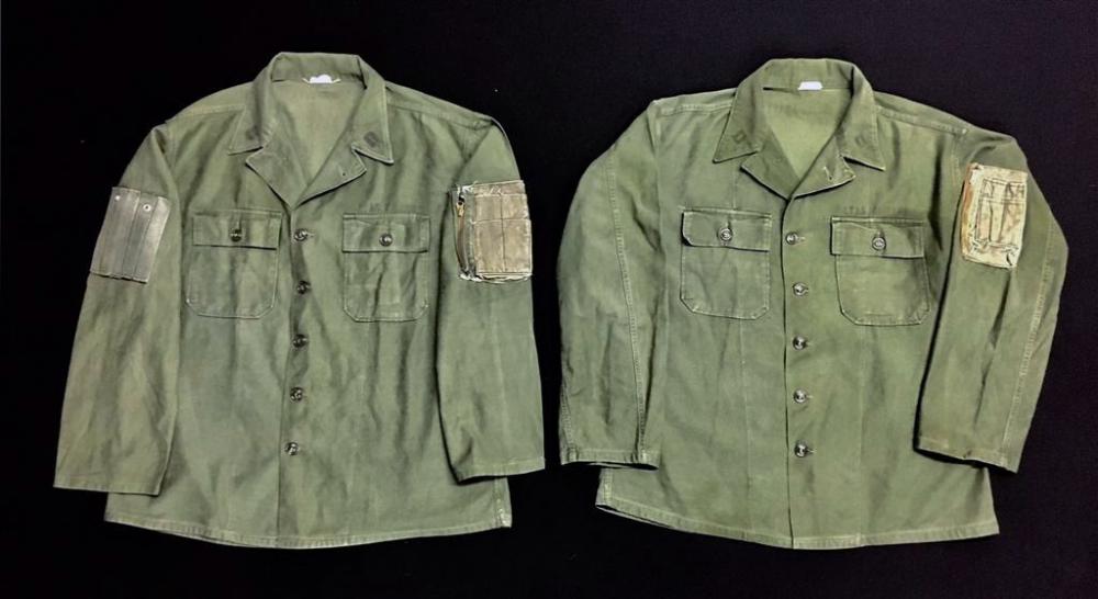 Interesting Vietnam OG-107 shirts, 1st pattern? US Navy? - UNIFORMS - U ...