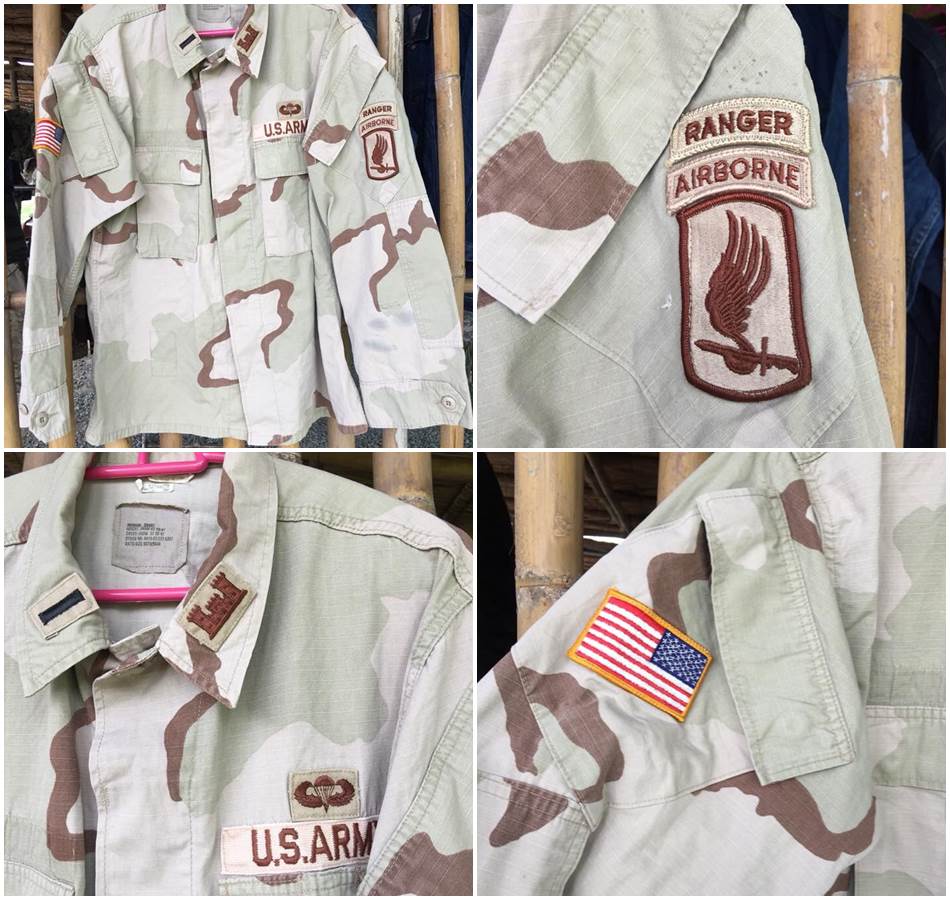 173 rd Dcu ranger airborne shirt - CAMOUFLAGE UNIFORMS - U.S. Militaria ...