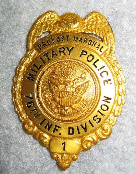 Military Police badges - BADGES, AWARDS, DUI, AND COLLAR BRASS - U.S ...