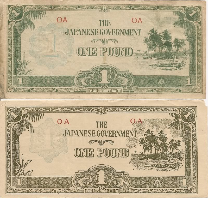 WWII Occupation Bills (Allied Military Currency, etc.) - France, Italy ...