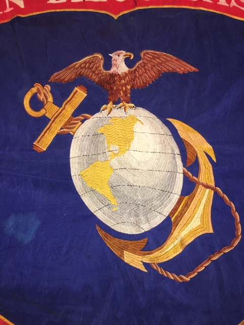 Old blue style USMC flags - MISC MILITARIA - U.S. Militaria Forum