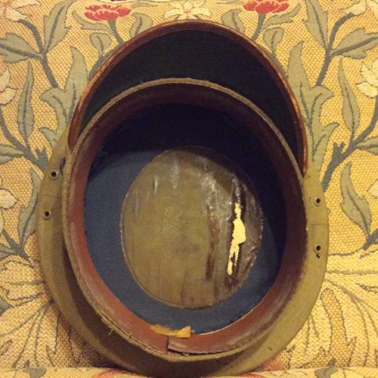 A.E.F chaplain visor - CHAPLAIN & MEDICAL UNIFORMS - U.S. Militaria Forum