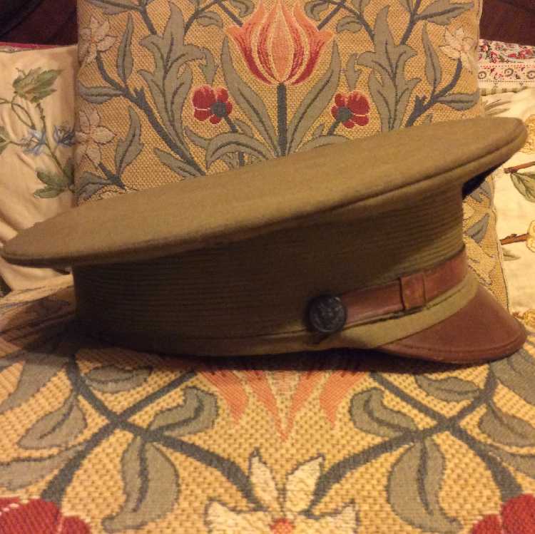 A.E.F chaplain visor - CHAPLAIN & MEDICAL UNIFORMS - U.S. Militaria Forum