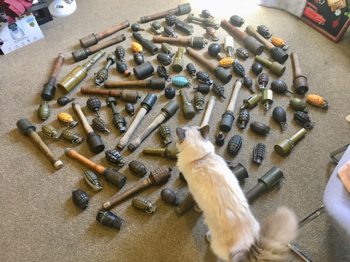 Who’s got the best Hand Grenade collection? - FIREARMS - U.S. Militaria ...
