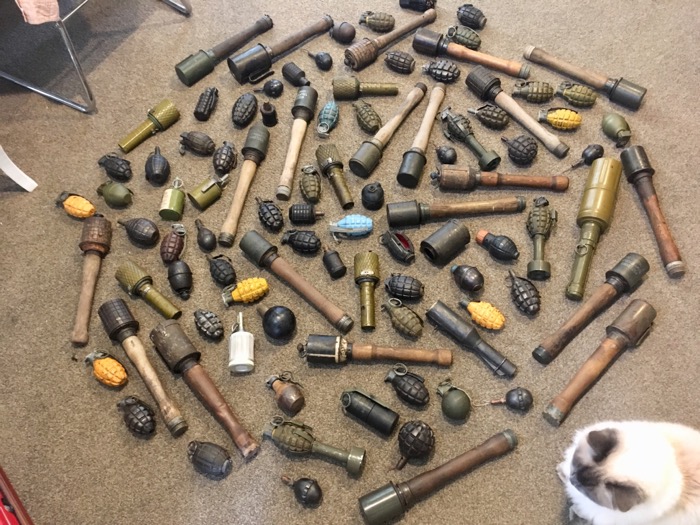 Who’s got the best Hand Grenade collection? - FIREARMS - U.S. Militaria ...