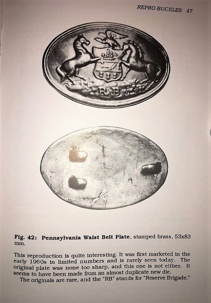 Pennsylvania State Belt Buckle. Civil War? Authentic? Thanks - (1861 ...