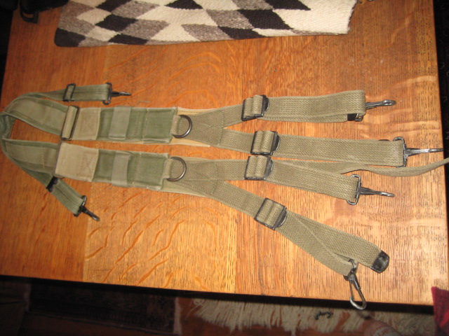 M1943 M43 suspenders modified for M44 M45 packs - FIELD & PERSONAL GEAR ...