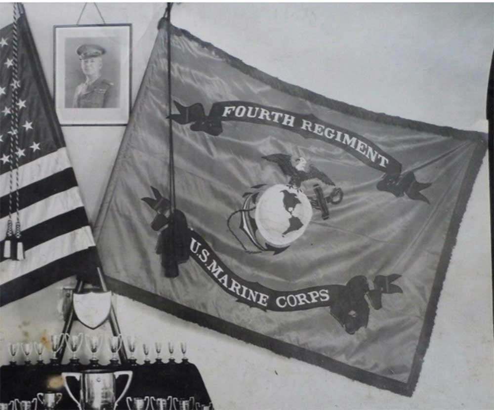 Old blue style USMC flags - MISC MILITARIA - U.S. Militaria Forum
