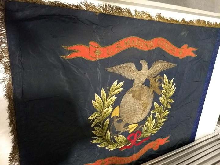 Old blue style USMC flags - Page 2 - MISC MILITARIA - U.S. Militaria Forum