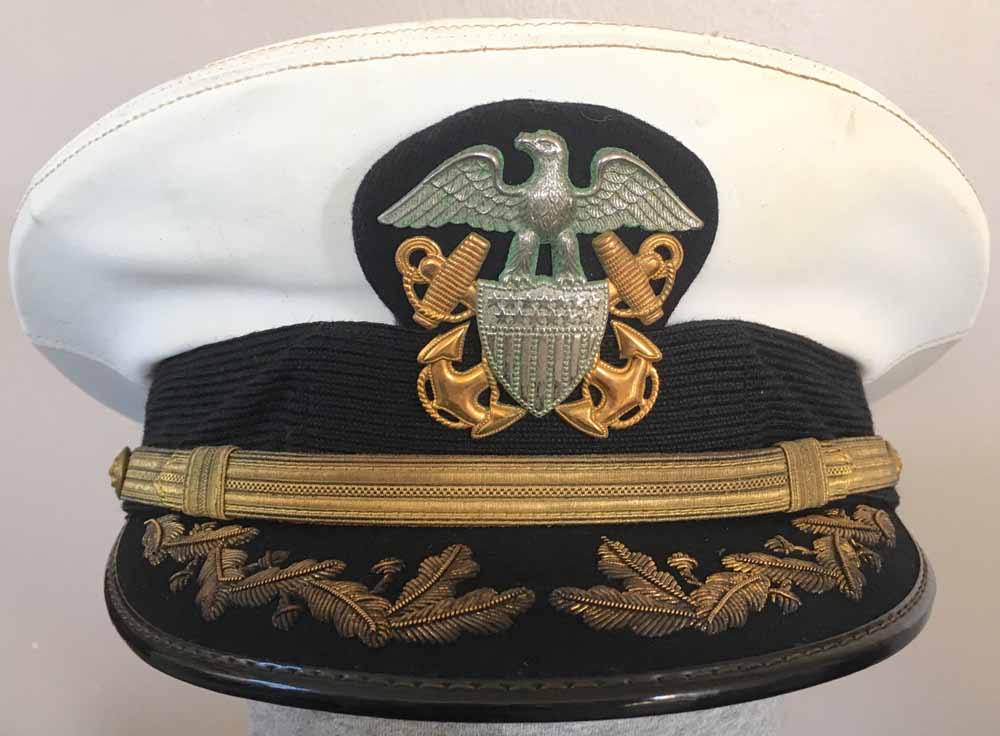 Named Navy Captains Cover - NAVAL & SEA SERVICE UNIFORMS - U.S ...