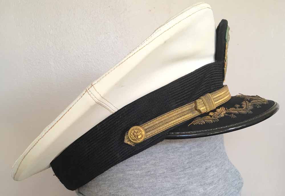 Named Navy Captains Cover - NAVAL & SEA SERVICE UNIFORMS - U.S ...