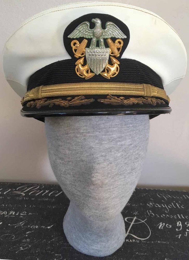 Named Navy Captains Cover - NAVAL & SEA SERVICE UNIFORMS - U.S ...