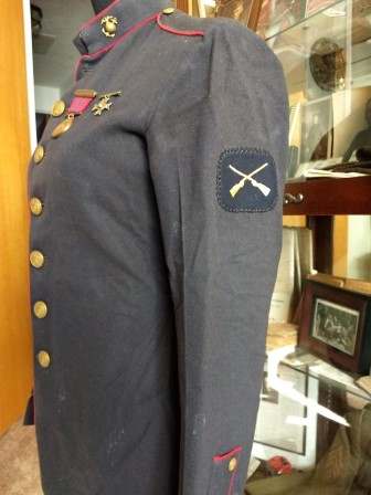 Group - 1920s USMC Floyd F. Peterson Fleet Marine uniform & medals ...