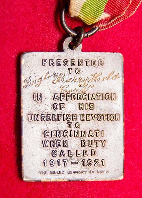 Guarding the Home Front in WW1 - Cincinnati Home Guard medal - MEDALS ...