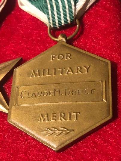 Brigadier General Claude M. Thiele - MEDALS & DECORATIONS - U.S ...