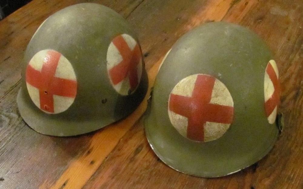 medic helmet group ebay - CHAPLAIN & MEDIC HELMETS - U.S. Militaria Forum