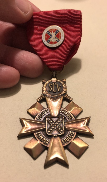 Named SCV War Service Medal - VETERANS' ORGANIZATIONS - U.S. Militaria ...
