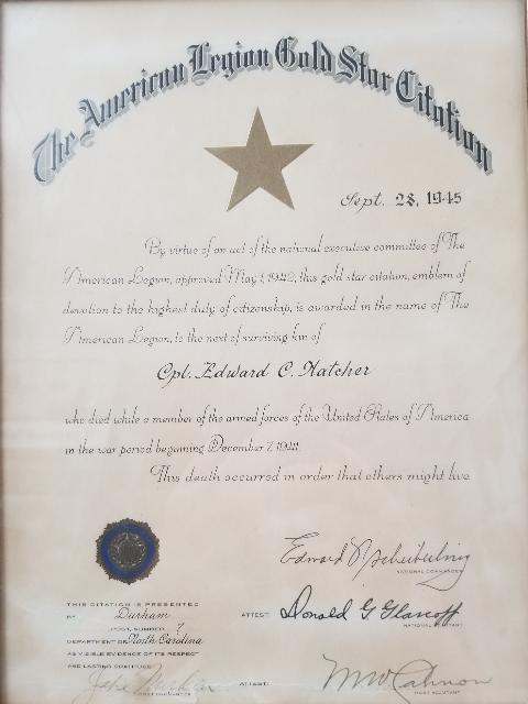 We remember you Eddie Hatcher - MEDALS & DECORATIONS - U.S. Militaria Forum