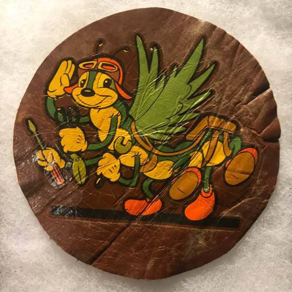 Unknown Disney Squadron Patch Leather - ARMY AND USAAF - U.S. Militaria ...