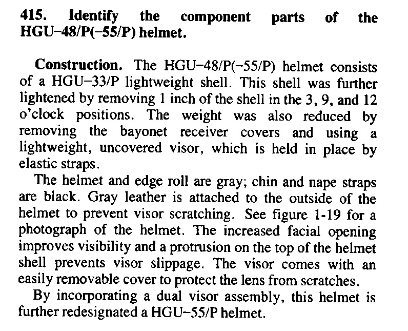 USAF HGU-48/p - FLYING HELMETS AND ACCESSORIES - U.S. Militaria Forum