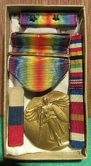 WWI US Army AEF in Russia Ribbon Bar, What is it. - RIBBON BARS - U.S ...