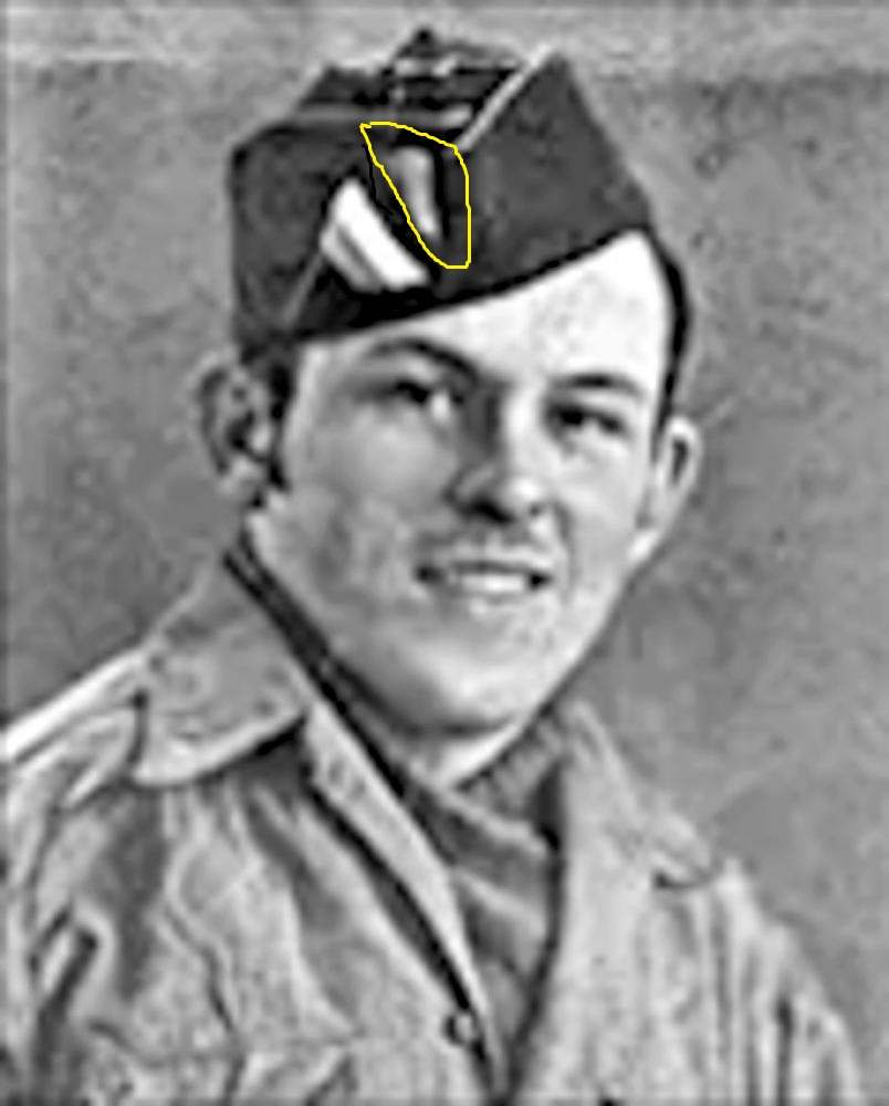 What's up with this guys garrison cap DUI? - DISTINCTIVE UNIT INSIGNIA ...