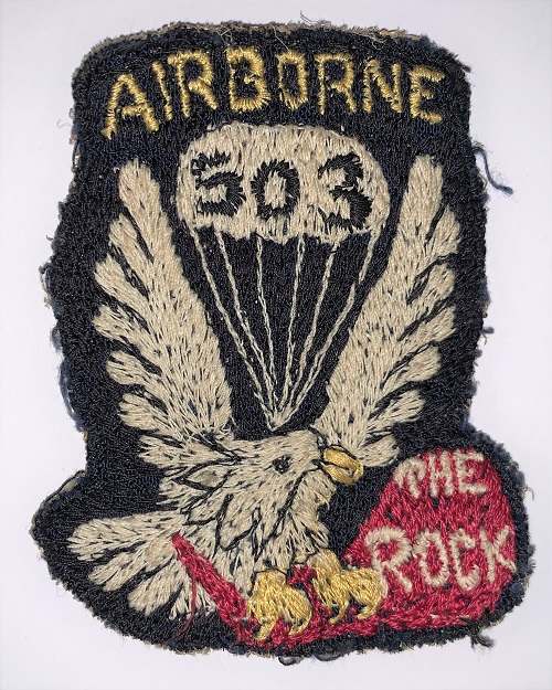 A theatre made 503rd Airborne patch - ARMY AND USAAF - U.S. Militaria Forum