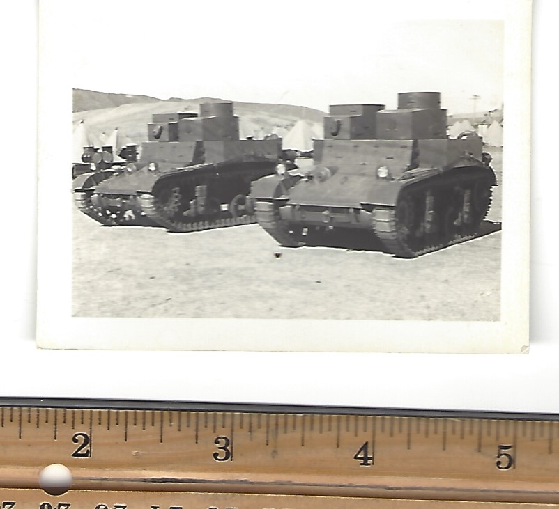 Tanks Calif NG 1940 40th Div Tank Co - MILITARY VEHICLES - U.S ...