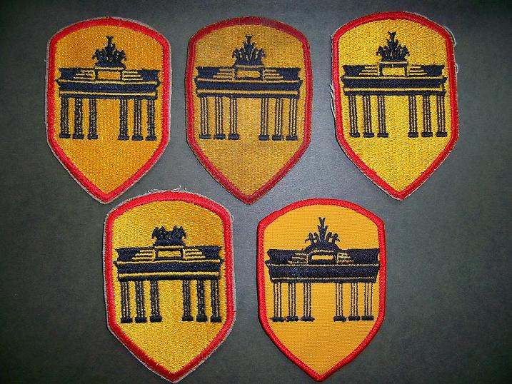Show your USAREUR patches and your Berlins here - Page 2 - ARMY AND ...