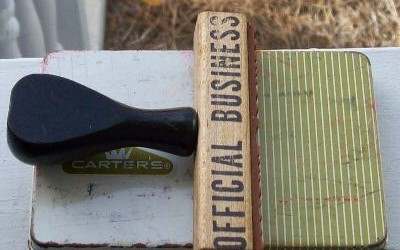 "Official Business" Stamp - EPHEMERA, PHOTOGRAPHS & MILITARY ARTWORK ...