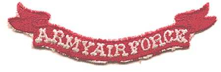 Army Air Force Scroll Tab - ARMY AND USAAF - U.S. Militaria Forum