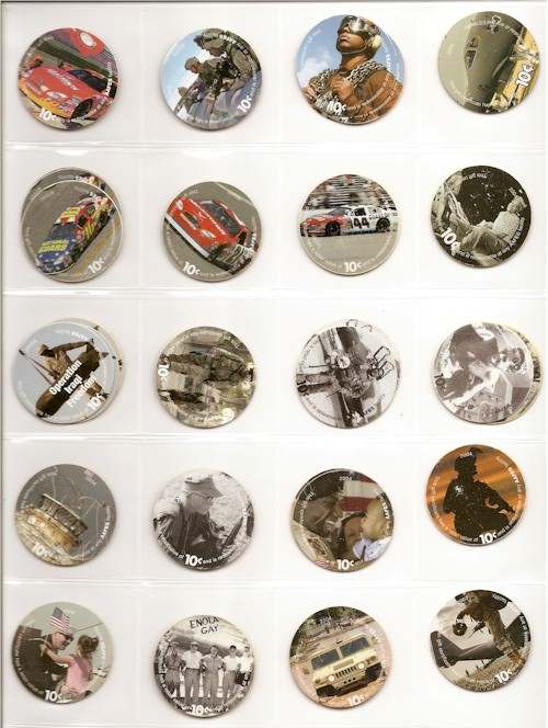 AAFES Pogs - EPHEMERA, PHOTOGRAPHS & MILITARY ARTWORK - U.S. Militaria ...