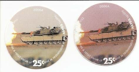 AAFES Pogs - EPHEMERA, PHOTOGRAPHS & MILITARY ARTWORK - U.S. Militaria ...