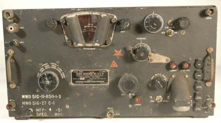 Radio Receiver BC-312-N - RADIO & COMMUNICATIONS GEAR - U.S. Militaria ...