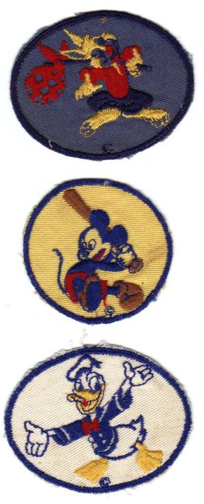 Disney character patches - HOMEFRONT & THE WAR EFFORT - U.S. Militaria ...