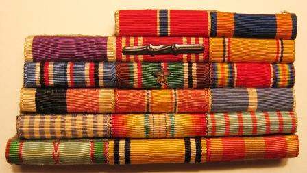 Studley Six Row Ribbon Bar - RIBBON BARS - U.S. Militaria Forum
