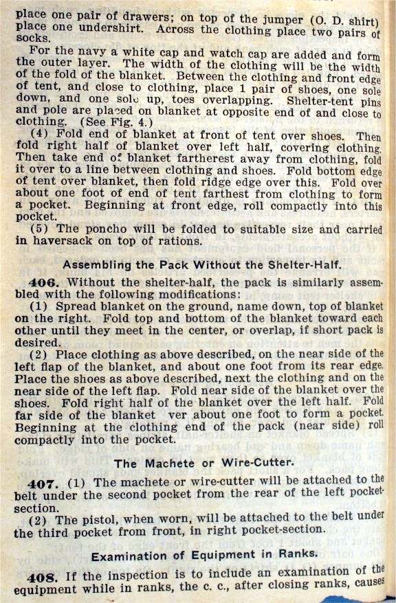 How to assemble the M1910 / 1912 / 1928 Pack - FIELD & PERSONAL GEAR ...