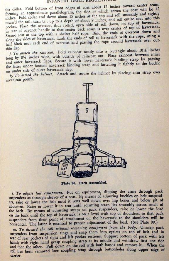 How to assemble the M1910 / 1912 / 1928 Pack - FIELD & PERSONAL GEAR ...