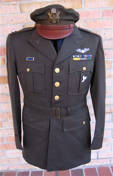 AAF Officer Uniform - Winged Boot Recipient - UNIFORMS - U.S. Militaria ...