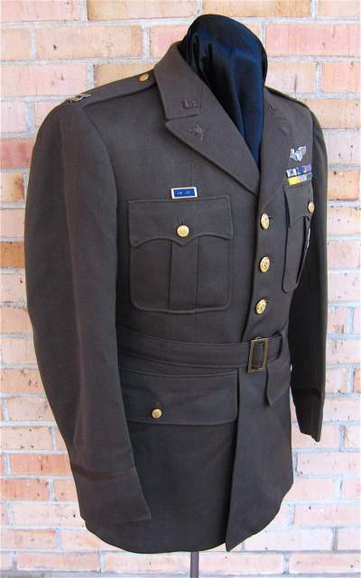 AAF Officer Uniform - Winged Boot Recipient - UNIFORMS - U.S. Militaria ...