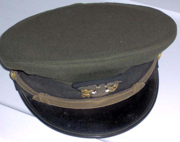 Green Navy Officer's Cap - NAVAL & SEA SERVICE UNIFORMS - U.S ...